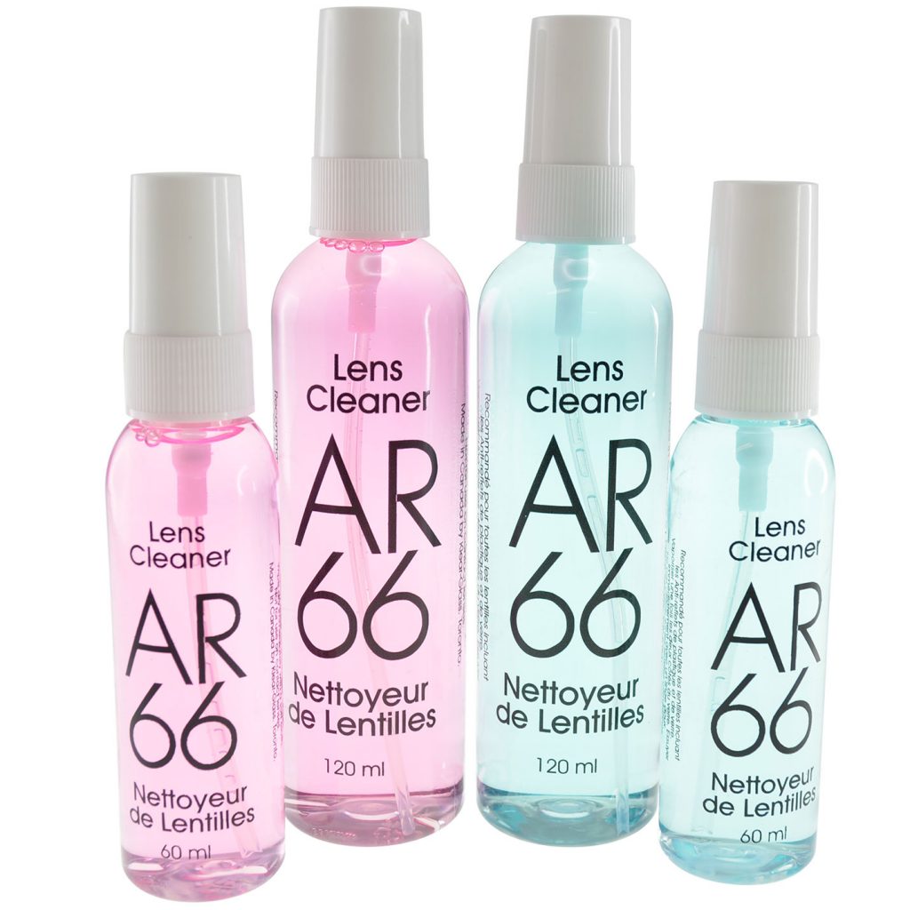 Anti-reflection and Anti-fog lens cleaner solution and treatments