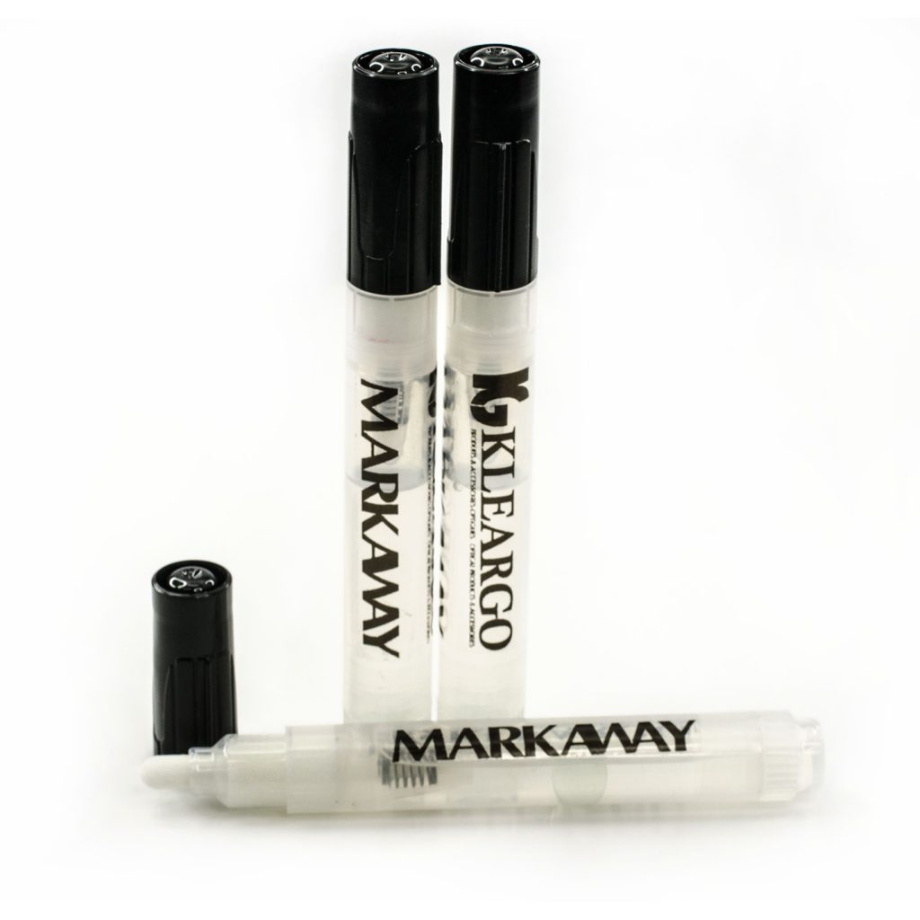 Markaway-Perminant ink marking remover that does not contain acetone