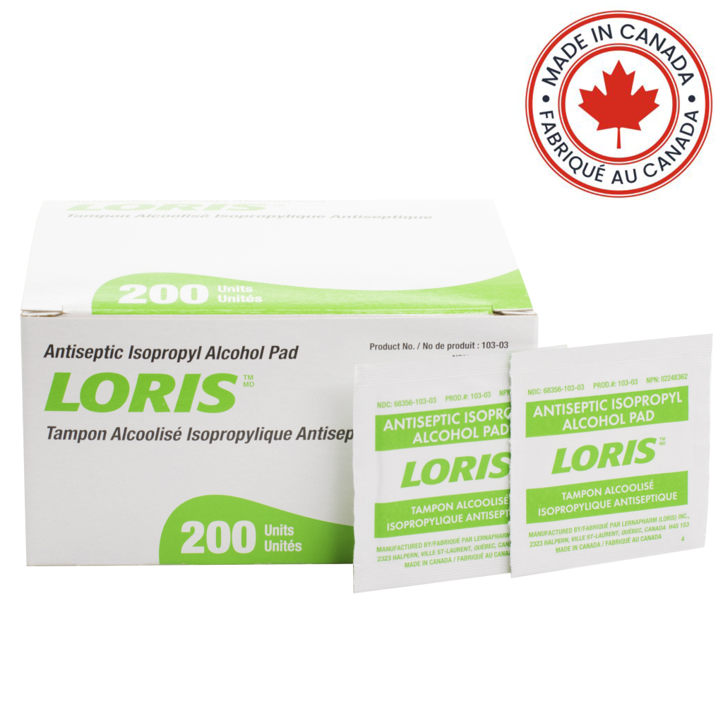 Loris Sterile Alcohol Pads - Kleargo