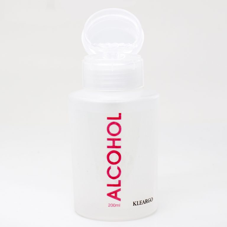 Polypropylene Alcohol Dispenser 200ml (Empty) - Kleargo